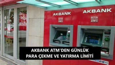 Akbank ATM Para Çekme Limitleri ve Ücretler 2024 - FinansKredisi.com